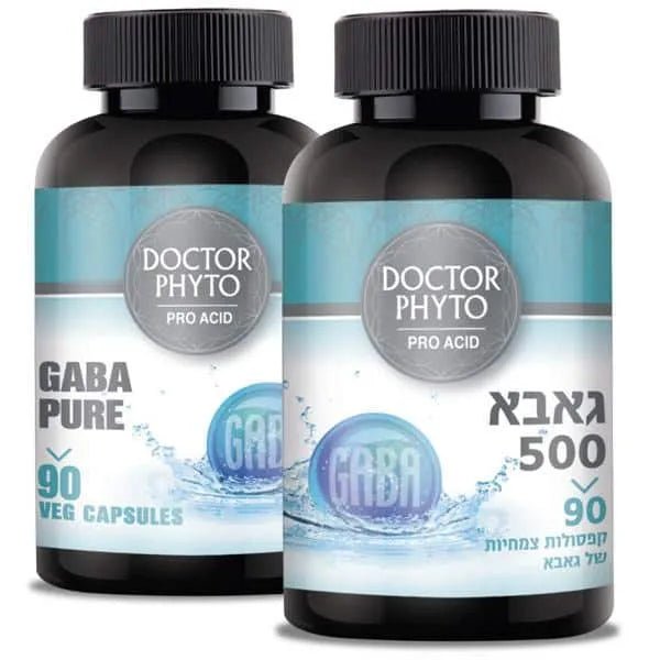 גאבא 500 – 90 קפסולות - Dr-phyto